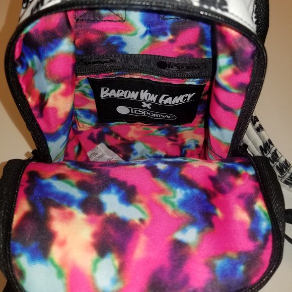 Le Sportsac | Bags | Lesportsac Baron Von Fancy Nylon Mini Backpack Nwt ...